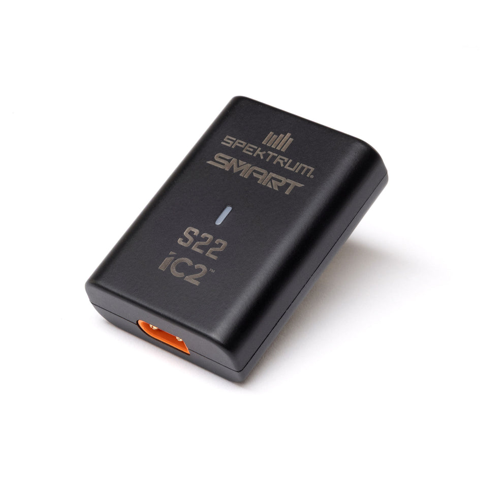 Spektrum S22 G2 USB-C G2 2S & 3S LiPo 20W Smart Charger: IC2 SPMXC0060 ...