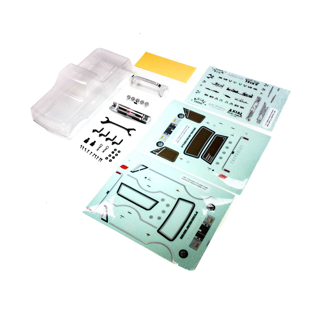 Axial 1967 Chevy C10 Body, Clear Precut: SCX24 AXI200001 – Jadlam Toys ...