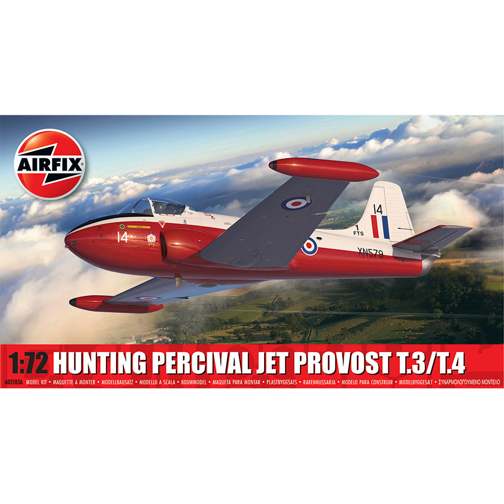 Airfix A02103A Hunting Percival Jet Provost T.3/T.4 1:72 Model Kit ...