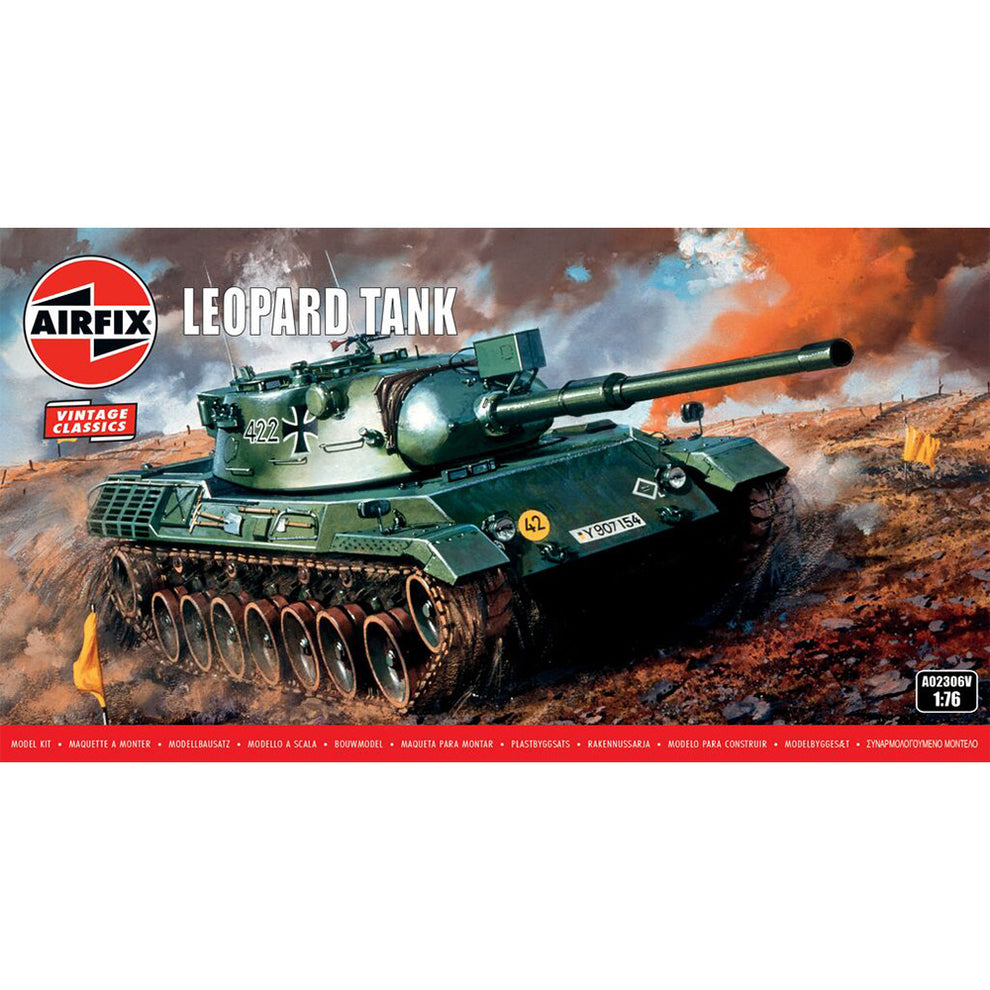Airfix A02306V Leopard Tank 1:76 Model Kit – Jadlam Toys & Models
