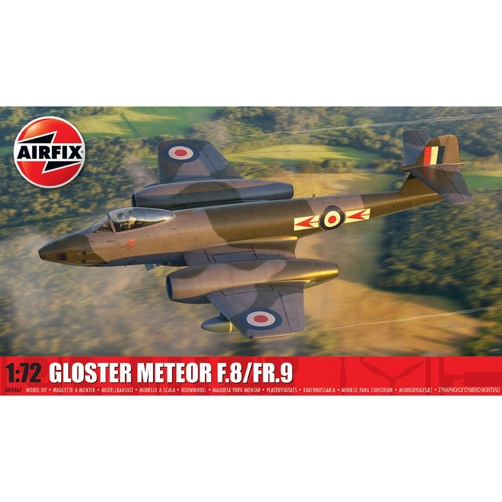 Airfix A04067 Gloster Meteor F.8/FR.9 1:72 Model Kit – Jadlam Toys & Models