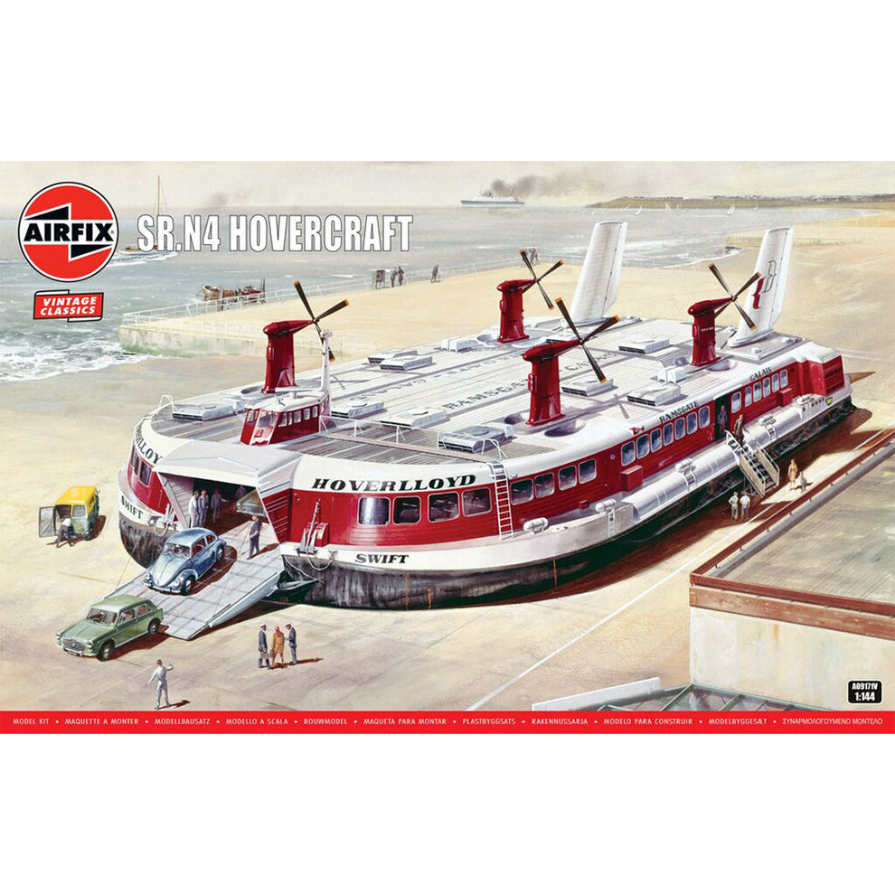 Airfix A09171V SR.N4 Hovercraft 1:144 Model Kit – Jadlam Toys & Models