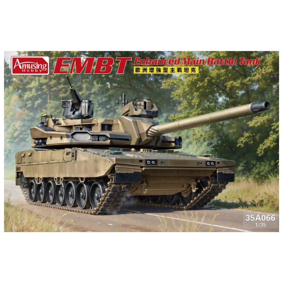 Amusing Hobby 35A066 Enhanced Main Battle Tank 1:35 Model Kit – Jadlam ...