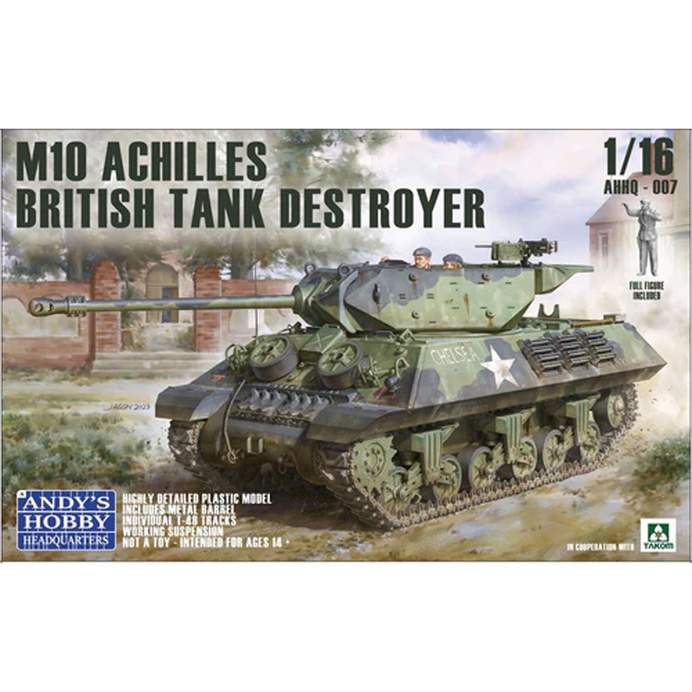 Andy's Hobby HQ 007 British Achilles M10 IIc Tank Destroyer 1:16 Model ...
