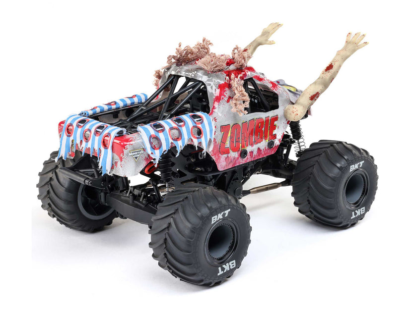 Losi 1/18 Mini LMT Zombie 2S 4X4 RTR Brushed Monster Truck (Battery ...