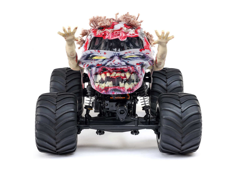 Losi 1/18 Mini LMT Zombie 2S 4X4 RTR Brushed Monster Truck (Battery ...