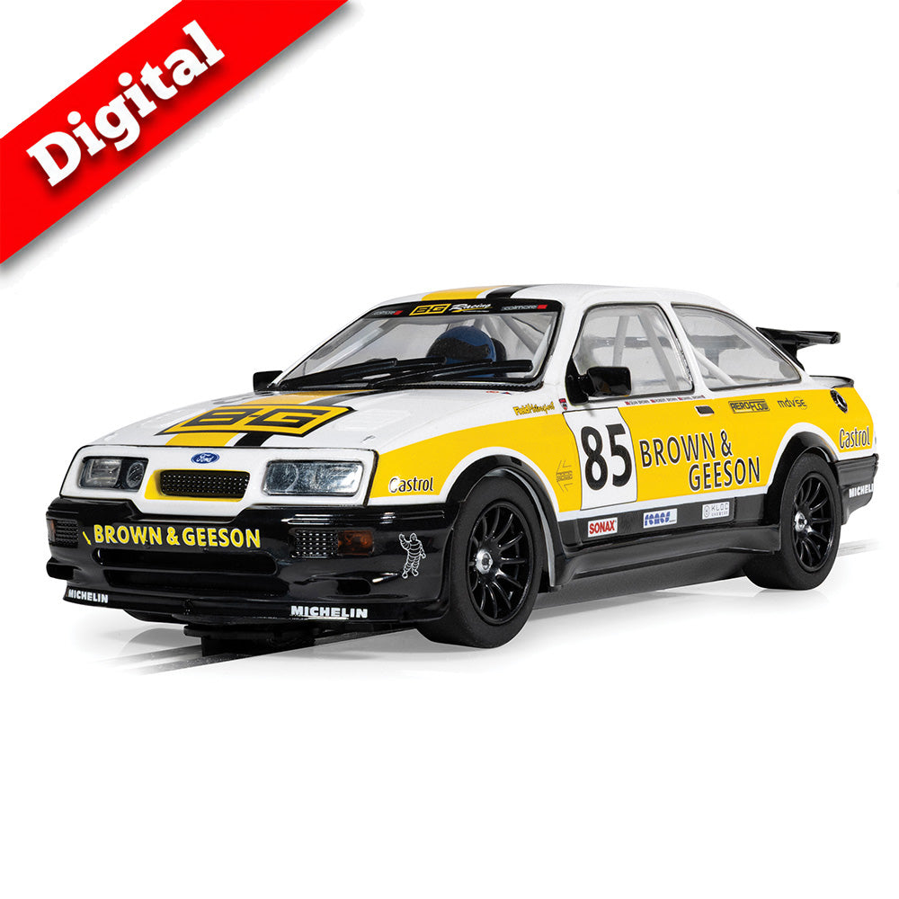 Scalextric Digital C4628 Ford Sierra RS500 - YTCC Dan Brown 2024 1:32 ...