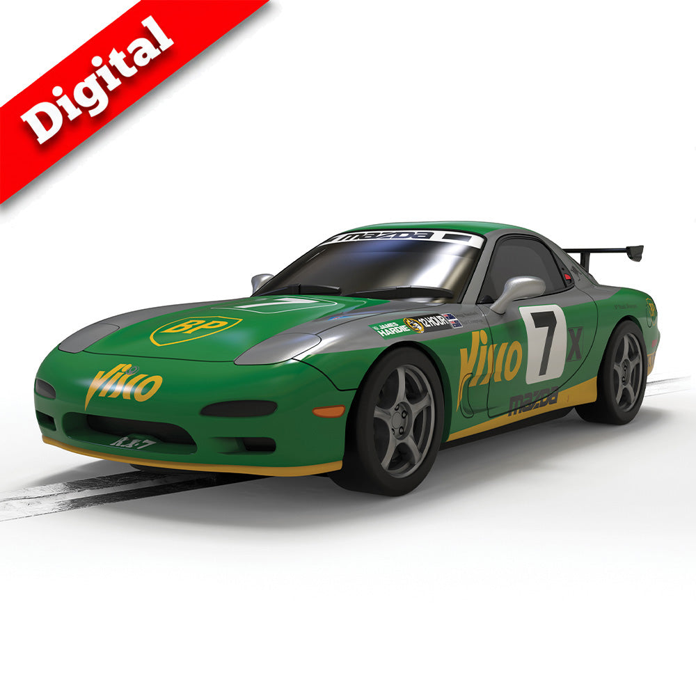 Scalextric Digital C4652 Mazda RX7 FD - Bathurst 1994 1:32 Slot Car ...