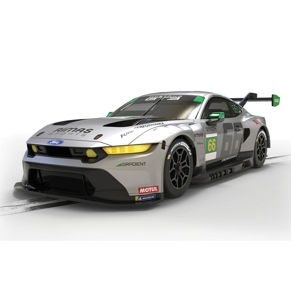 Scalextric C4662 Ford Mustang GT3 - Daytona 2025 - Gradient Racing 1:3 ...