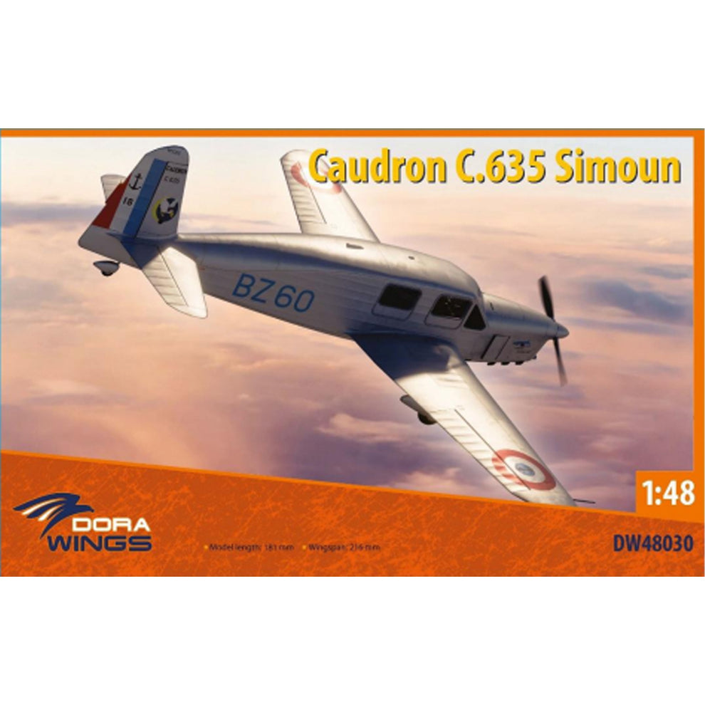Dora Wings 48030 Caudron C.635 Simoun 1:48 Model Kit – Jadlam Toys & Models