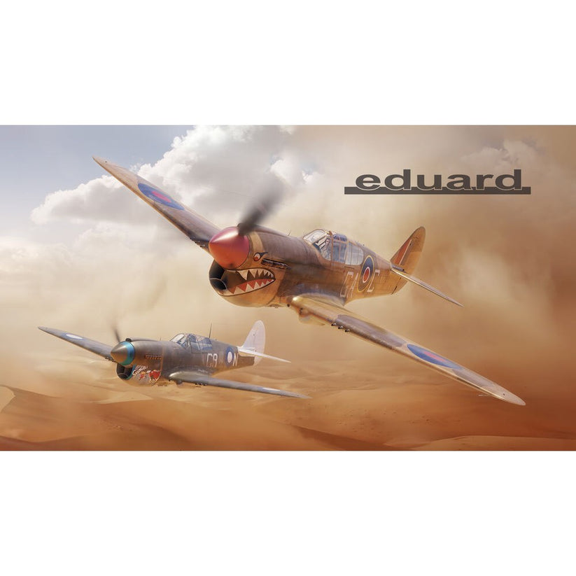 Eduard 11187 P-40E & P-40N Kittyhawk Mk.Ia Mk.IV Dual Combo 1:48 Model ...
