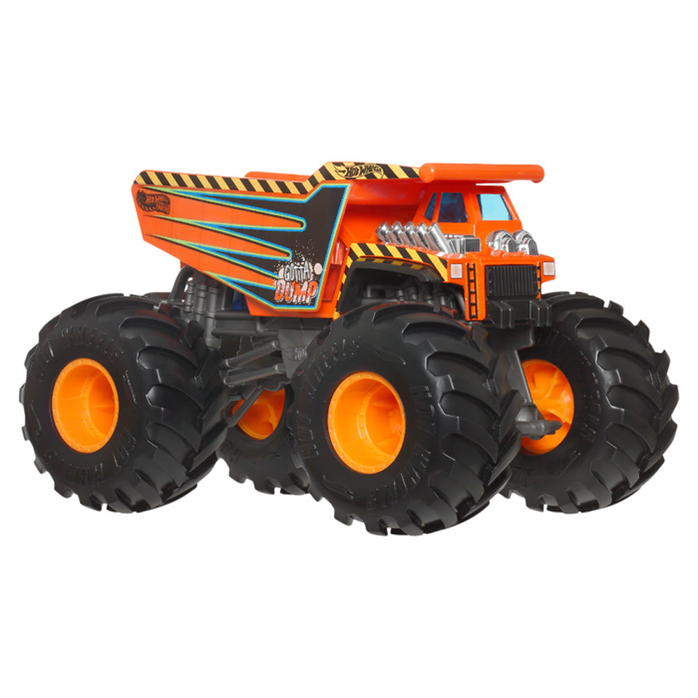 Hot Wheels Oversized Monster Truck - Gotta Dump - 1:24 Diecast JJB06 ...