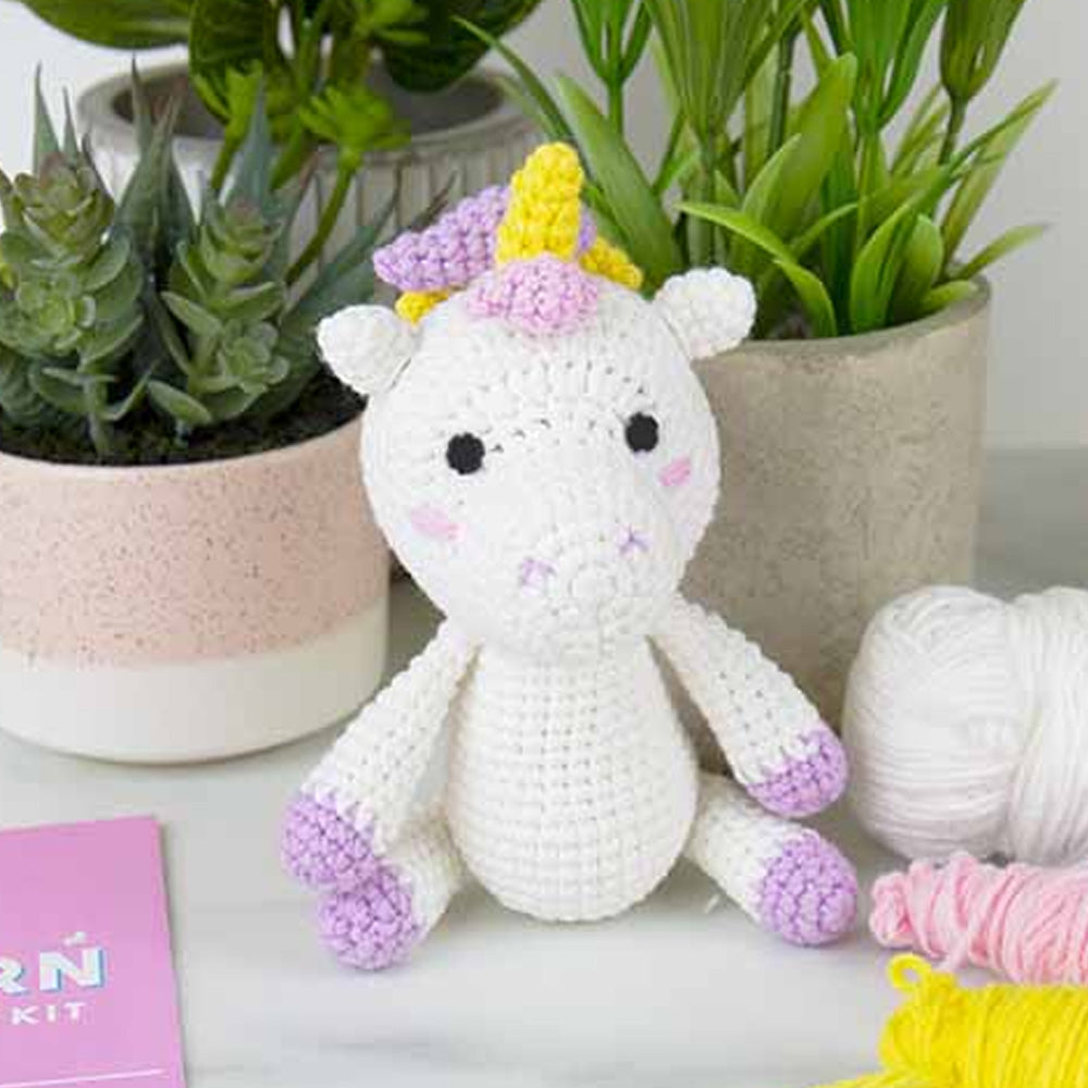 Gift Republic Kawaii Krochet Unicorn DIY Crochet Kit – Jadlam Toys & Models