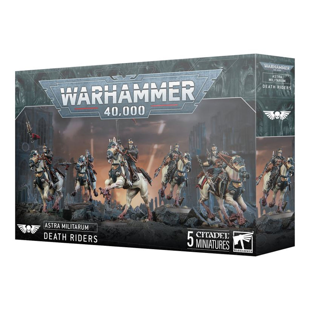 Games Workshop Warhammer 40k Astra Militarum: Death Riders 47-74 ...