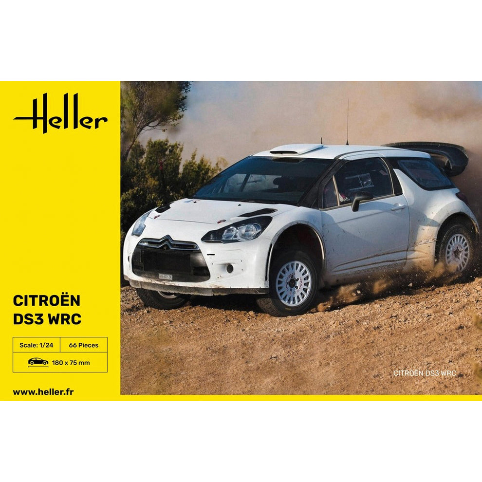 Heller 80758 Citroen DS3 WRC 1:24 Model Kit – Jadlam Toys & Models