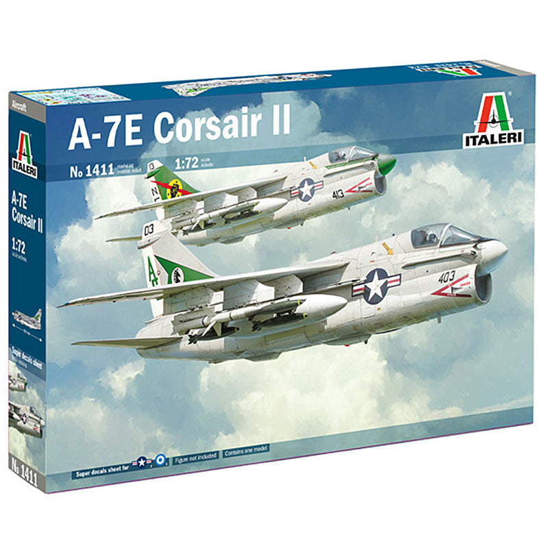 ITALERI A-7E Cosair II 1411 1:72 Aircraft Model Kit – Jadlam Toys & Models