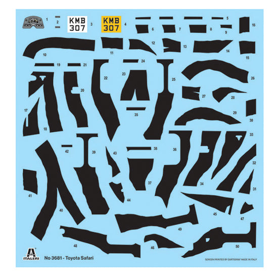 Italeri 3681 Toyota Land Cruiser 'Safari' 1:24 Model Kit – Jadlam Toys ...