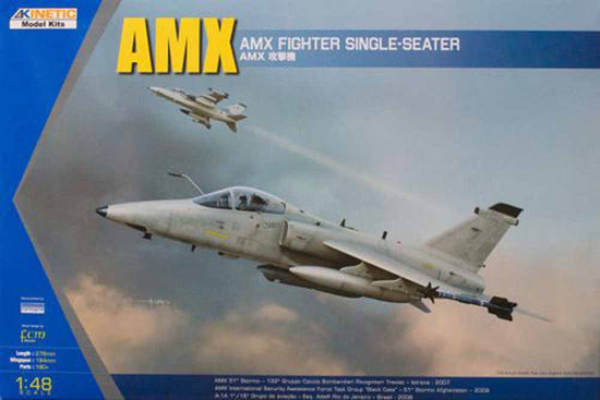 Kinetic Model Kits 48026 AMX International A11 1:48 Aircraft Model Kit ...
