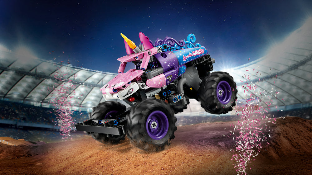 LEGO Technic 42220 Monster Jam Sparkle Smash Pull-Back Age 7+ 243pcs ...