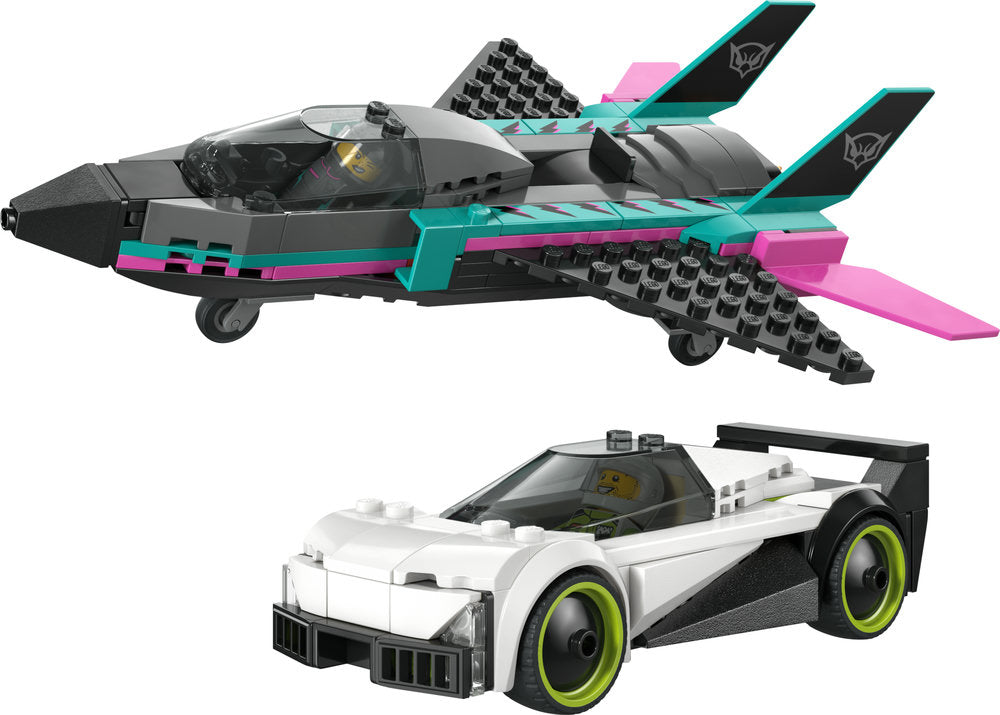 LEGO City 60489 Jet vs. Car Age 6+ 259pcs – Jadlam Toys & Models