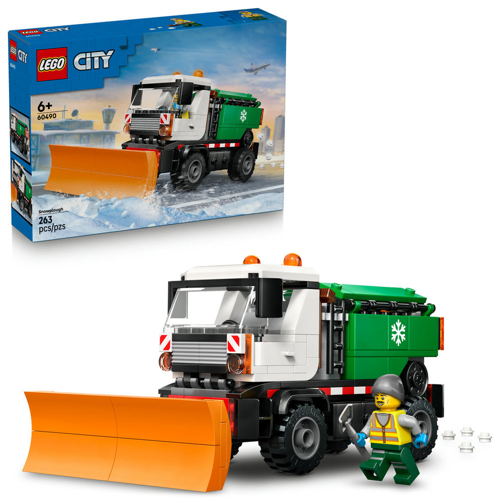 LEGO City 60490 Snowplough Age 6+ 263pcs – Jadlam Toys & Models
