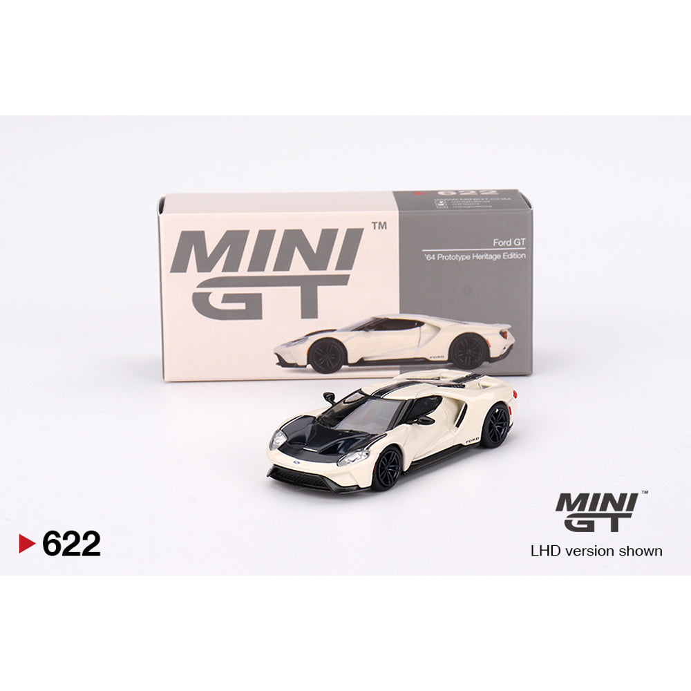 MiniGT 622 Ford GT 1964 Prototype Heritage Edition 1:64 Diecast Model ...
