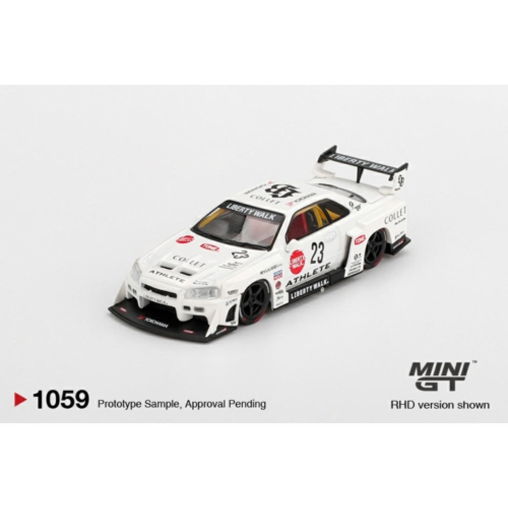 Mini GT 1/64 Nissan LB-ER34 Super Silhouette - Athlete/Collet (RHD ...