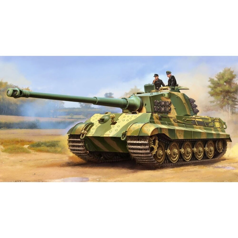 Trumpeter 00949 Pz.Kpfw.VI Sd.Kfz.182 Tiger II Heavy Tank 1:16 Model K ...