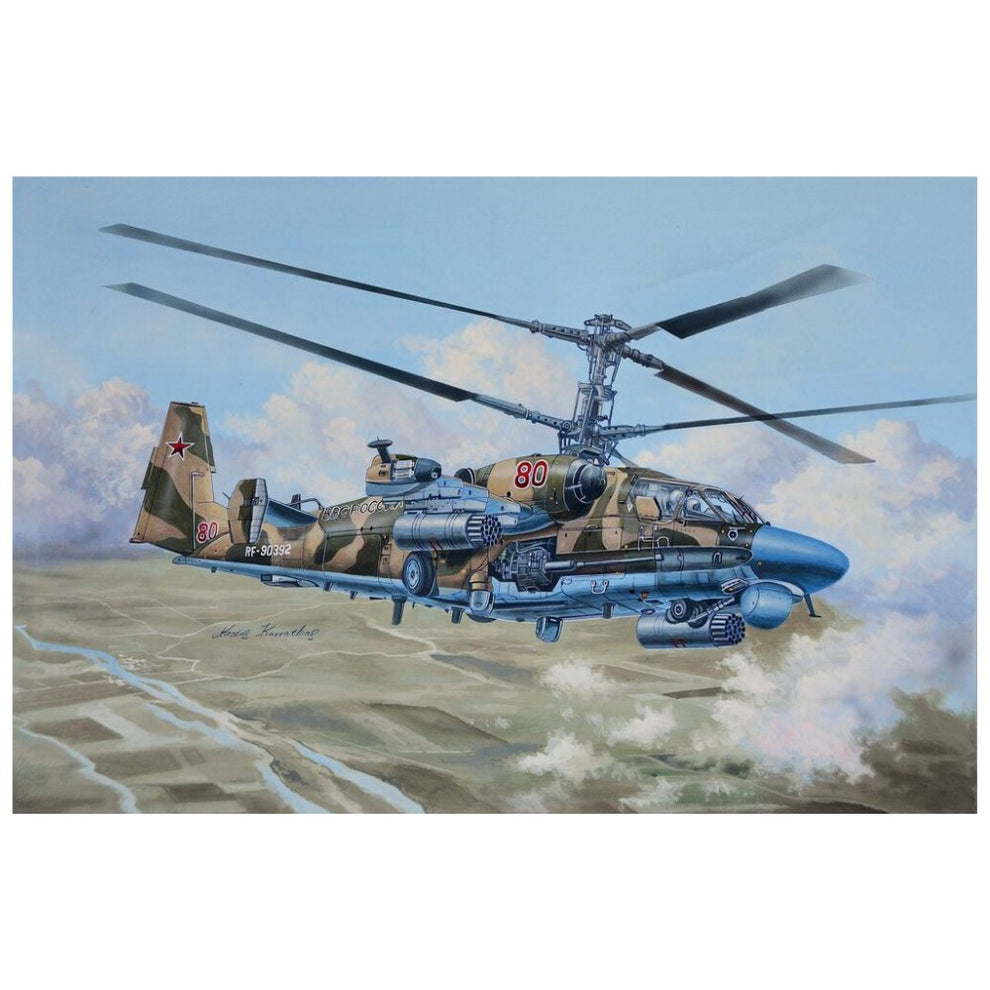 Trumpeter 05119 Ka-52 Alligator Hokum-B Helicopter 1:35 Model Kit ...