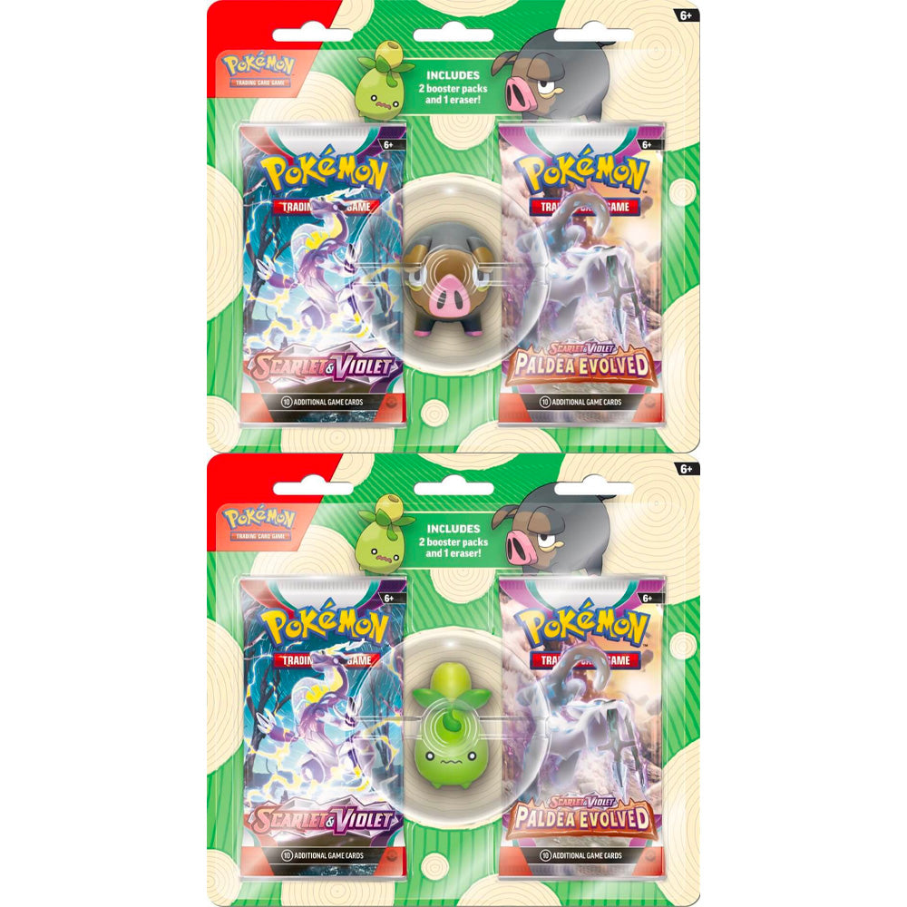 Pokemon TCG: Back to School Eraser Blister - Smoliv or Lechonk – Jadlam ...