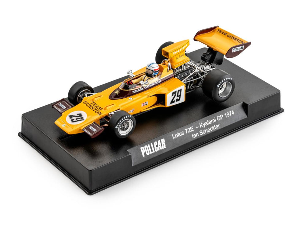 Policar Lotus 72E No.29 Kyalami GP 1974 Scheckter 1:32 POLCAR02I ...
