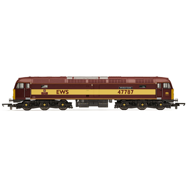 Hornby R30541TXS RailRoad EWS Class 47 Windsor Castle 47787 - Sound Fi ...
