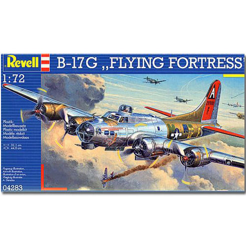 REVELL B-17G Flying Fortress 1:72 Aircraft Model Kit - 04283 – Jadlam ...