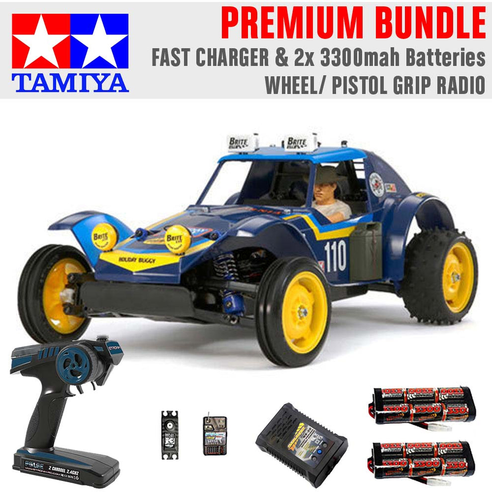 TAMIYA RC 58470 Holiday Buggy 2010 DT-02 1:10 Premium Wheel Radio Bund ...
