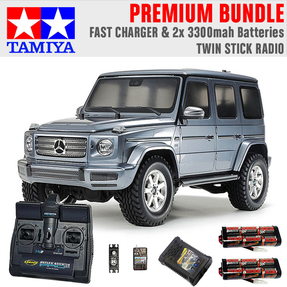 TAMIYA RC 58675 Mercedes-Benz G500 CC-02 1:10 Premium Stick Radio Bund ...