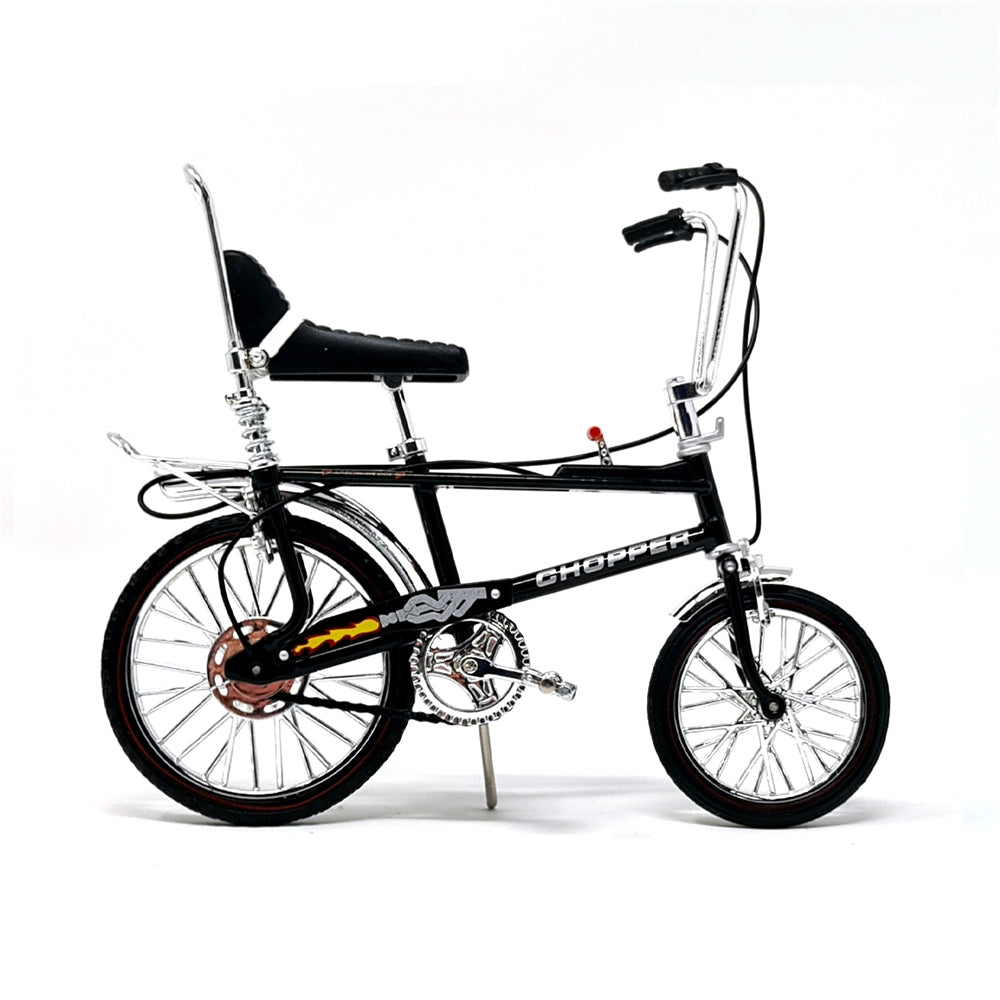 Toyway Chopper MkII Bicycle 1:12 Diecast Model - Prismatic Black ...