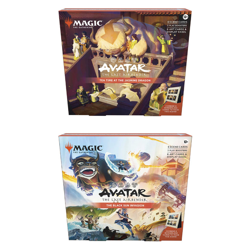 Magic: The Gathering: Avatar: The Last Airbender Scene Box – Jadlam ...